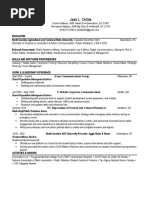 NCAT Resume Template | PDF | Career & Growth