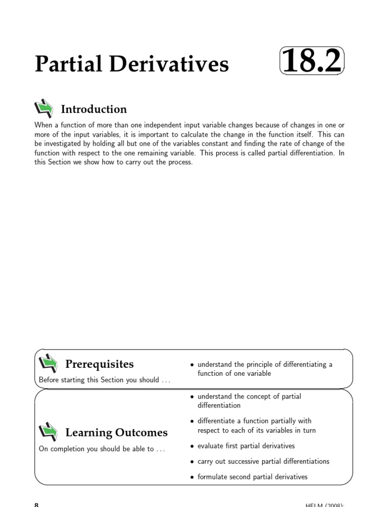 Maths 2 | PDF | Derivative | Variable (Mathematics)