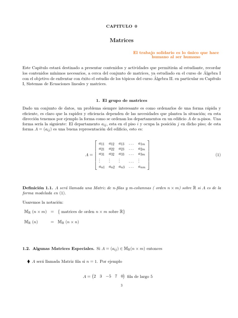 Algebra 2 - Santander, R. - DMCC - MBI - FC - USACH PDF | PDF ...