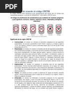 Clasificación Cretib | PDF | Toxicidad | Residuos