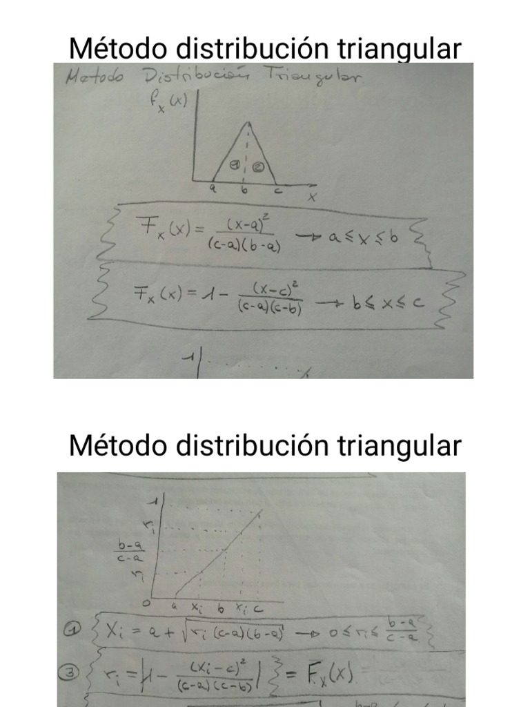 Distribucion Triangular | PDF