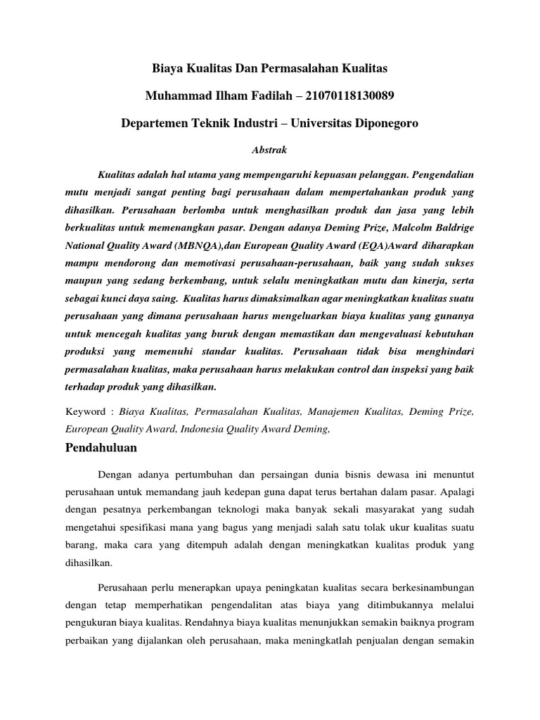 Muhammad Ilham Fadilah - 21070118130089 - Paper3 PDF | PDF