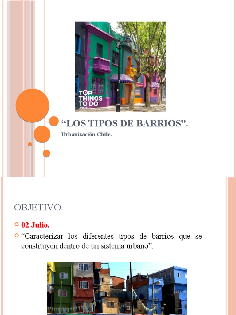 7 - Los Tipos de Barrios. | PDF | Ciencias sociales
