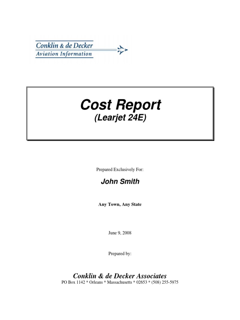 Sample Web Report | PDF | Takeoff | Aircraft