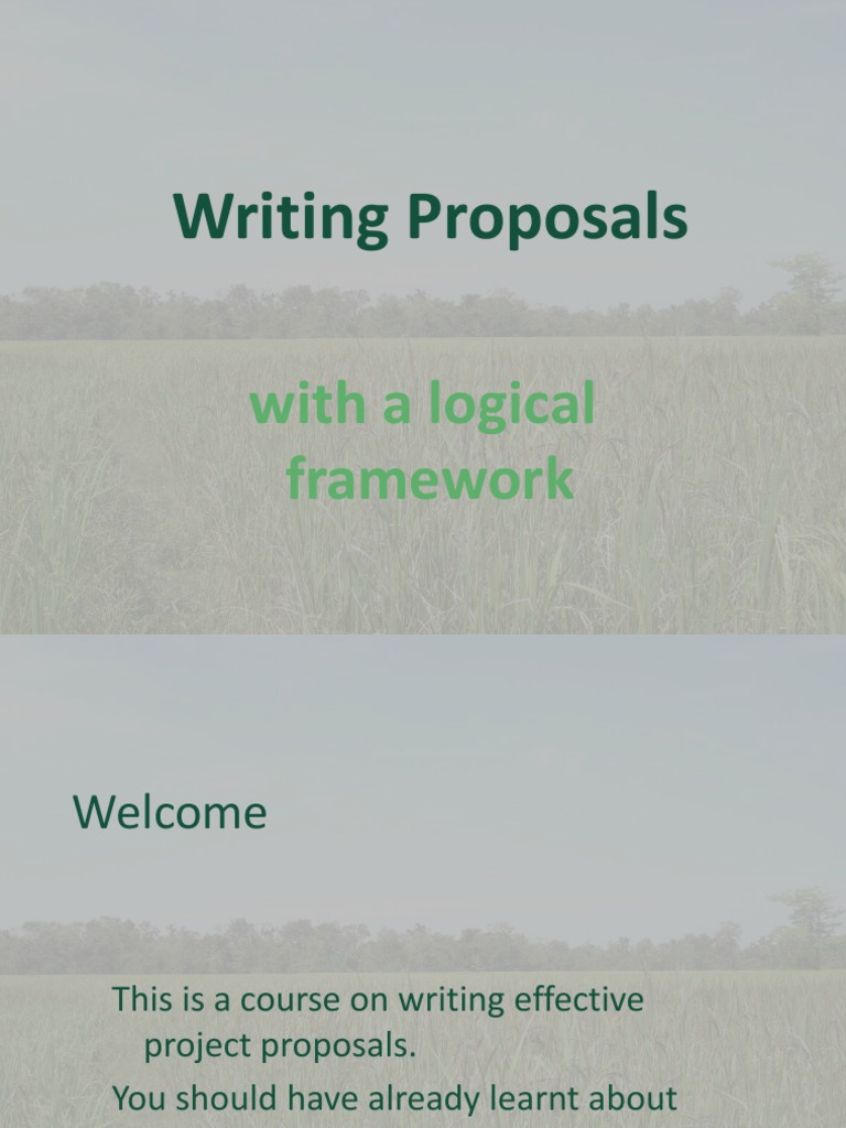 Effective Project Proposal Writing Guide | PDF | Monitoring And ...