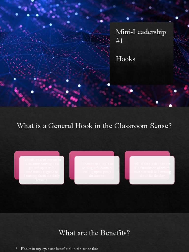 Classroom Hooks: Engaging Starters | PDF