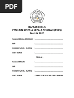 CONTOH FORMAT SKL 2025 | PDF