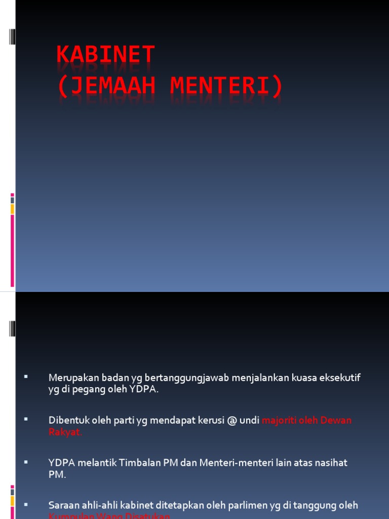 Pa Sem 1 (Kabinet) | PDF