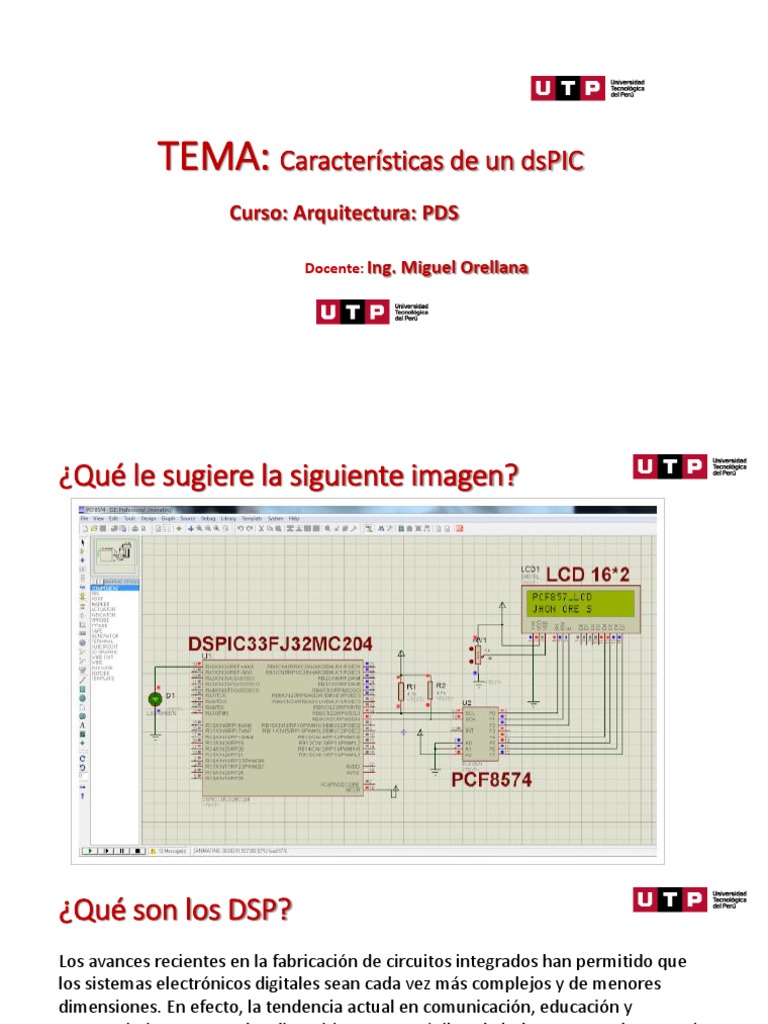 S04.S01-Material - Caracteristicas dsPIC | PDF | Procesador de señal ...