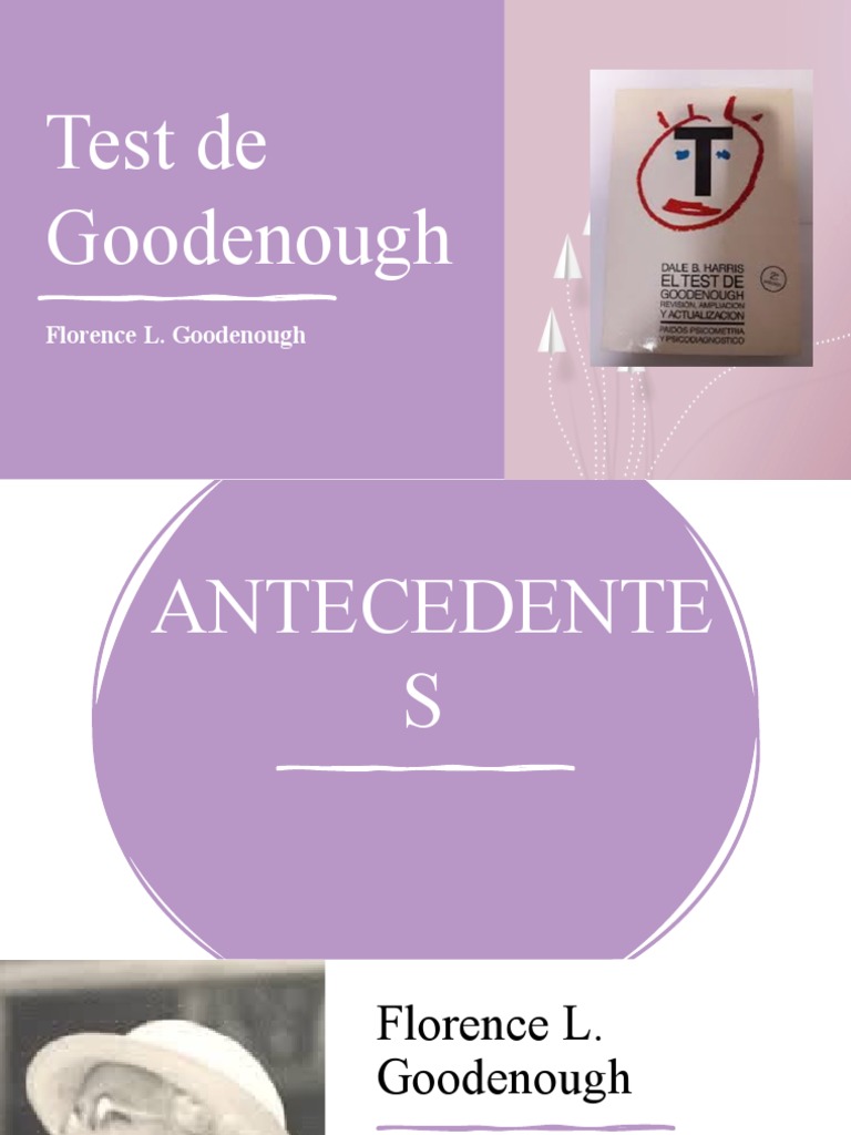 Test de Goodenough | PDF | Cociente de inteligencia | Inteligencia