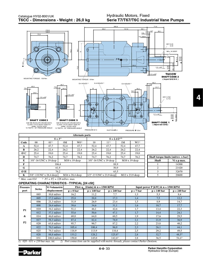 Bomba de Paletas 04-04 - T7-T67-T6C-uk-728-33 | PDF | Engines | Vehicle Technology