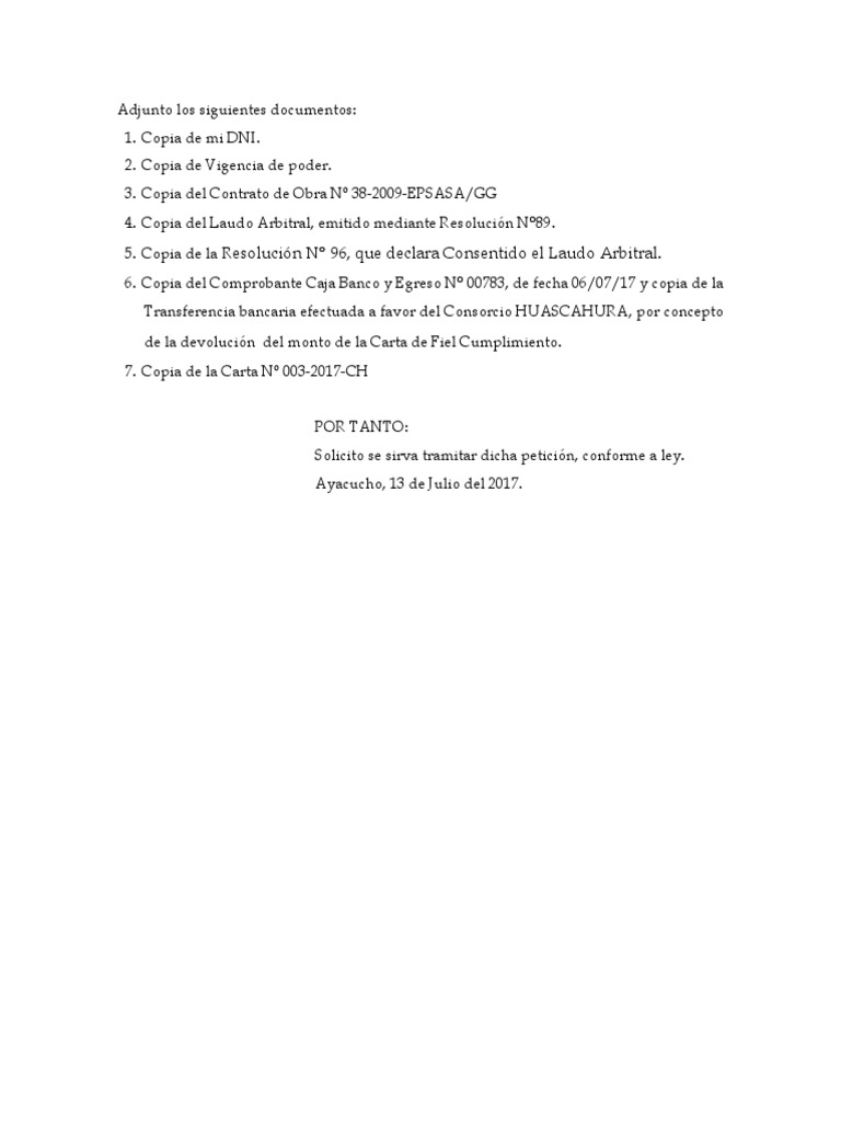 Adjunto Los Siguientes Documentos | PDF | Ciencias sociales | Derecho