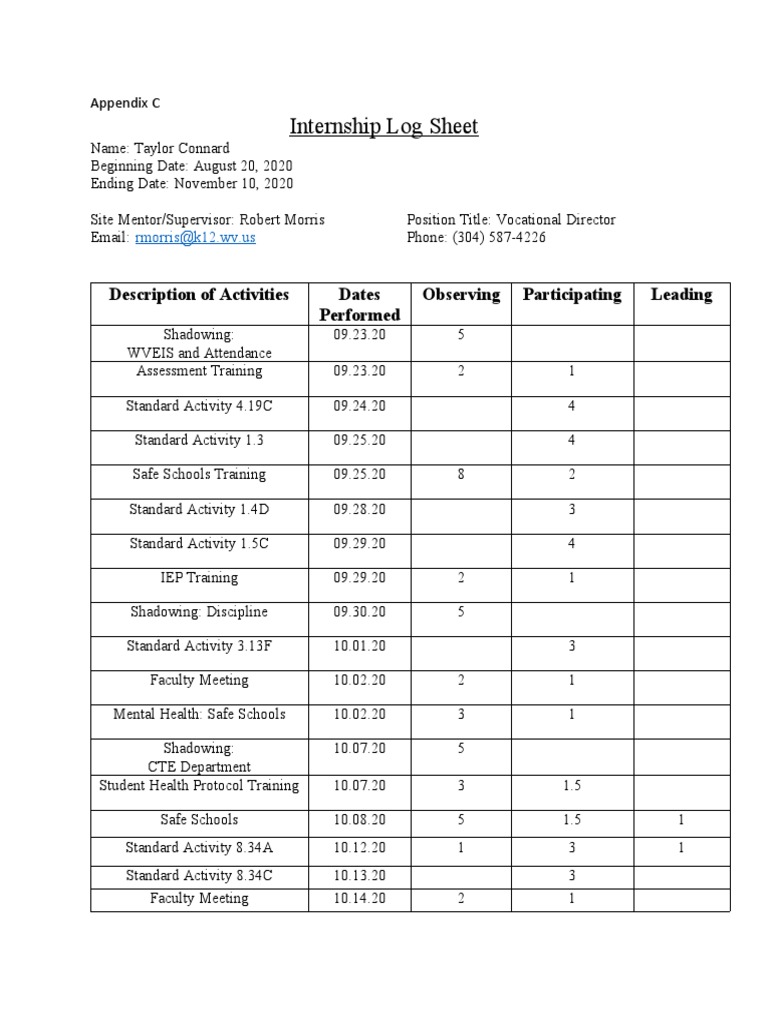Final Director Log | PDF