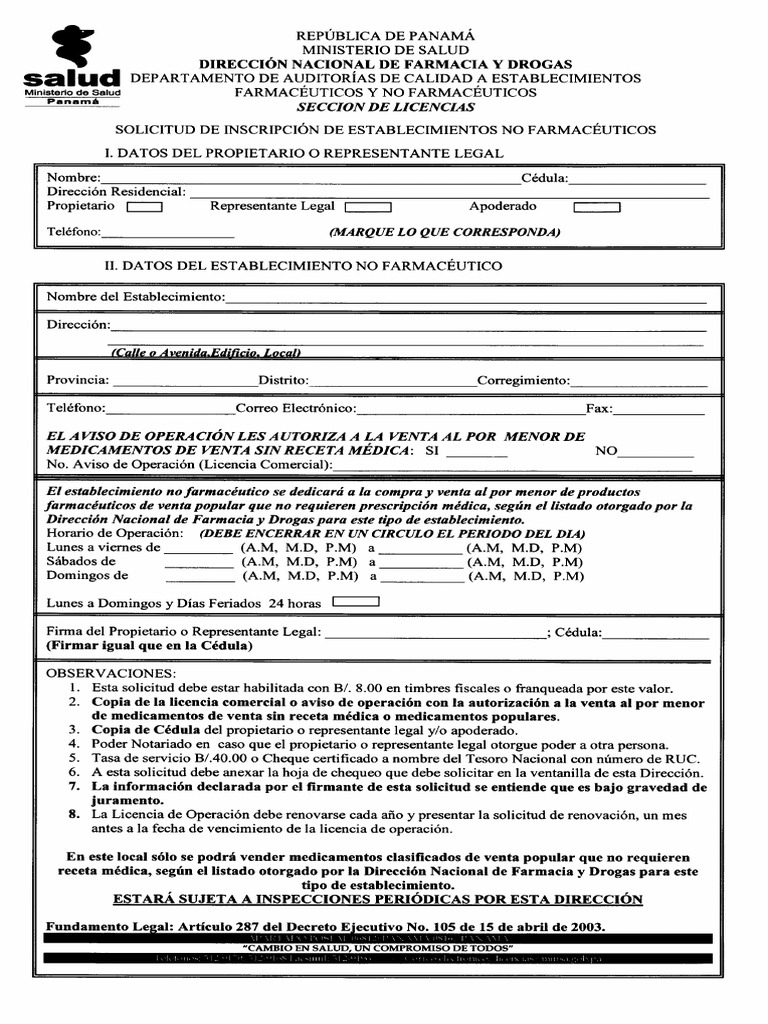 Narcotico-Solicitud Minsa | PDF | Farmacia | Prescripción médica