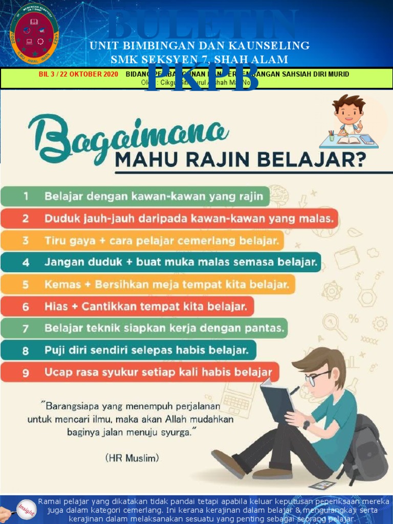 Poster Tips Rajin | PDF