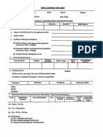 PIQ Form SSB | PDF