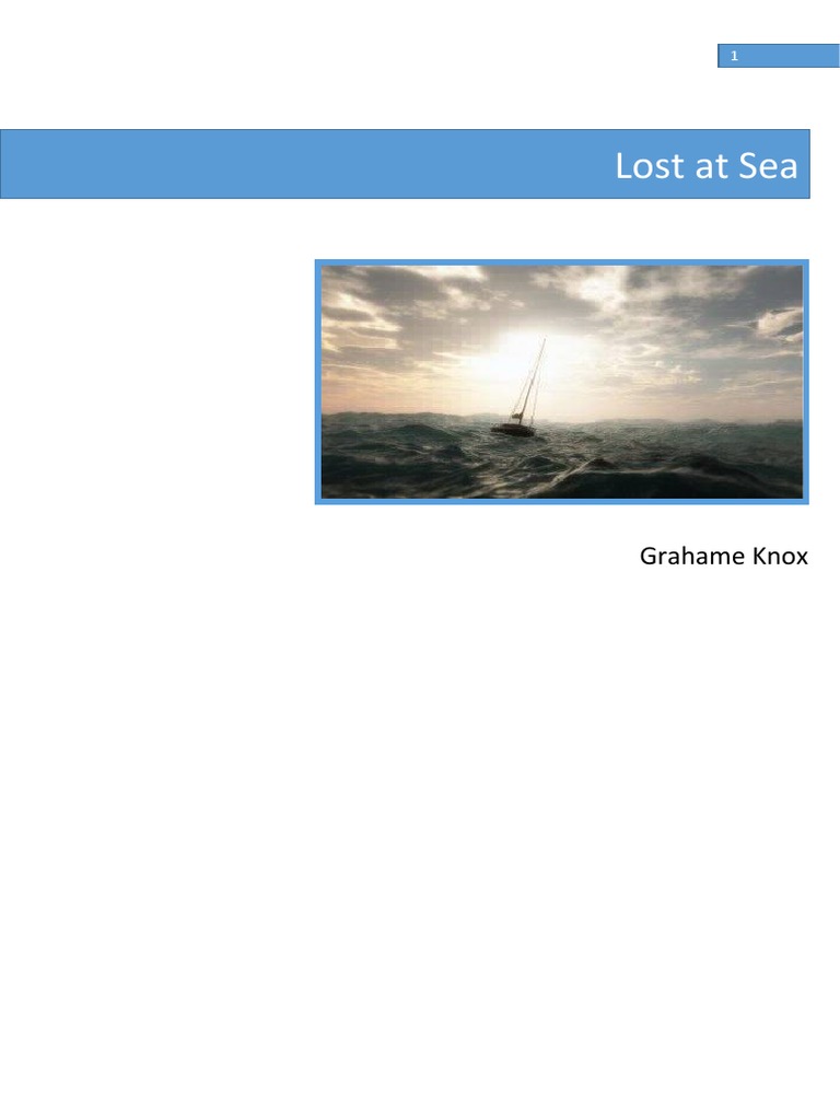 Lost at Sea - Candidate Pack | PDF