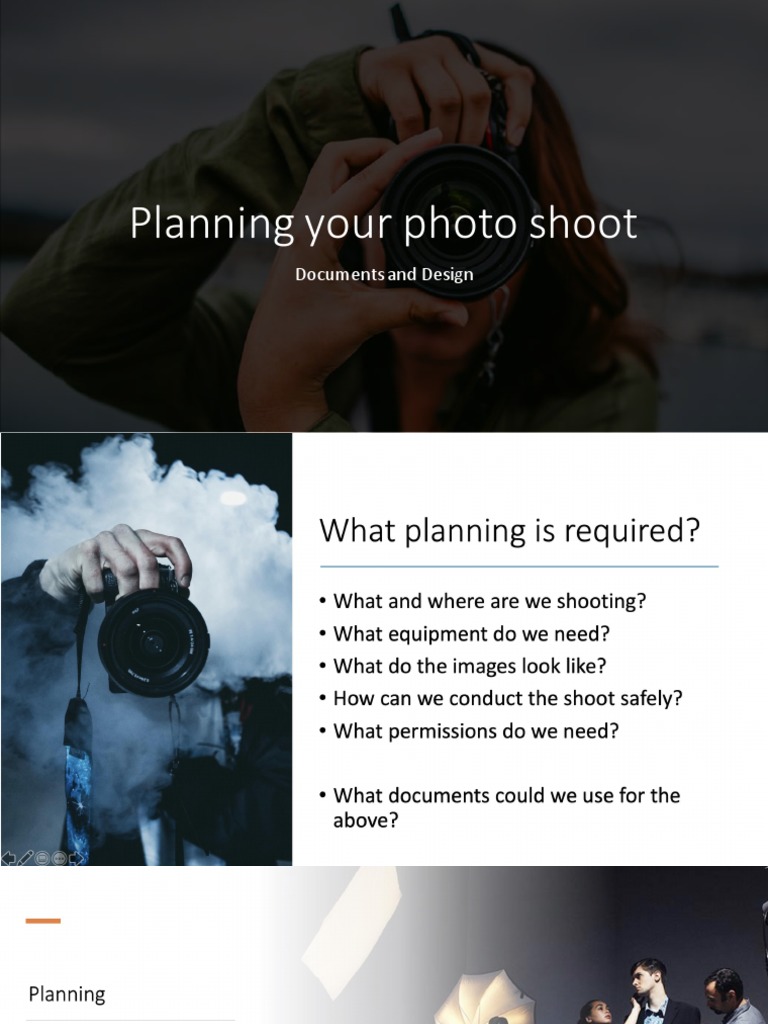 Photography Shoot Planning Guide | PDF