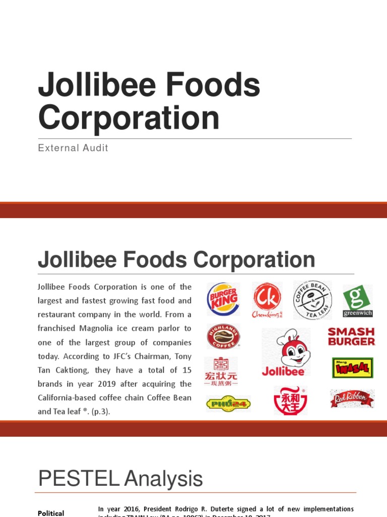 Jollibee Foods Corporation | PDF | Fast Food | Taxes