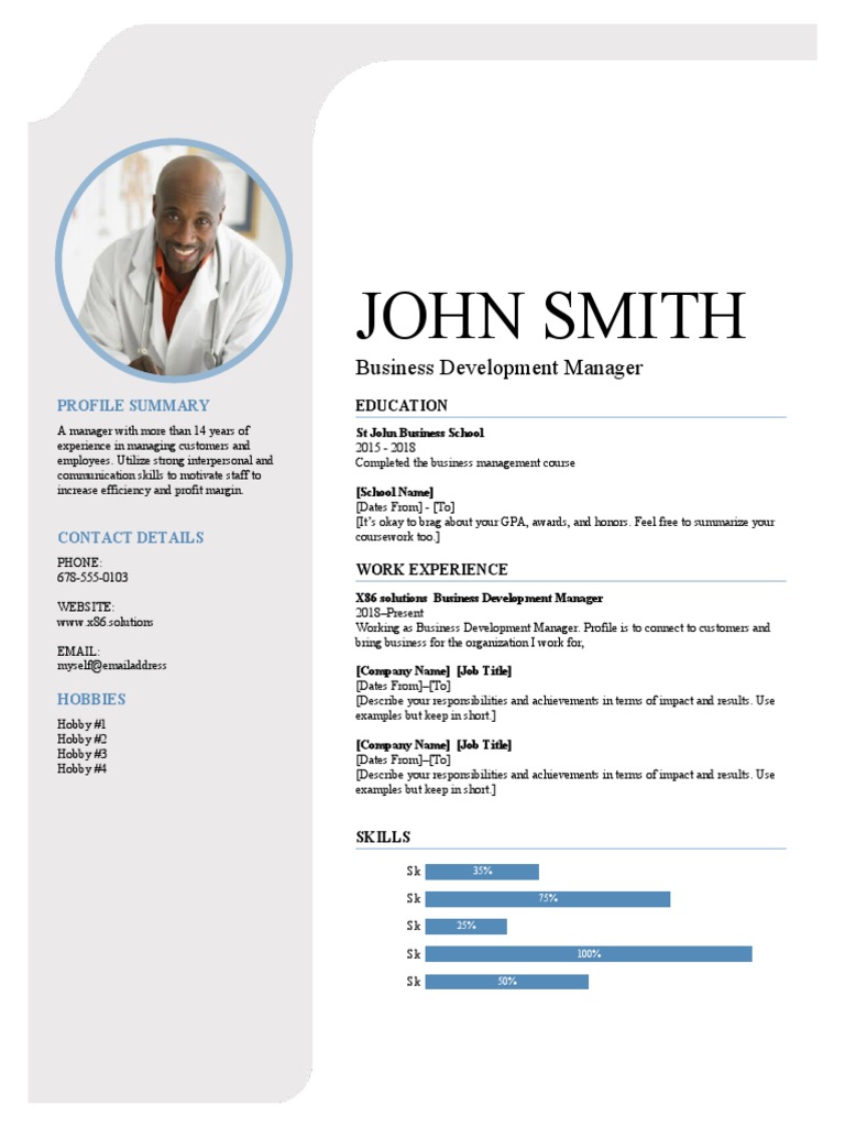 John Smith: Business Development Manager | PDF