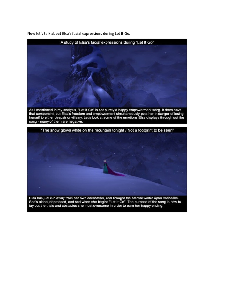 Analisis Let It Go - Word | PDF | Fractal