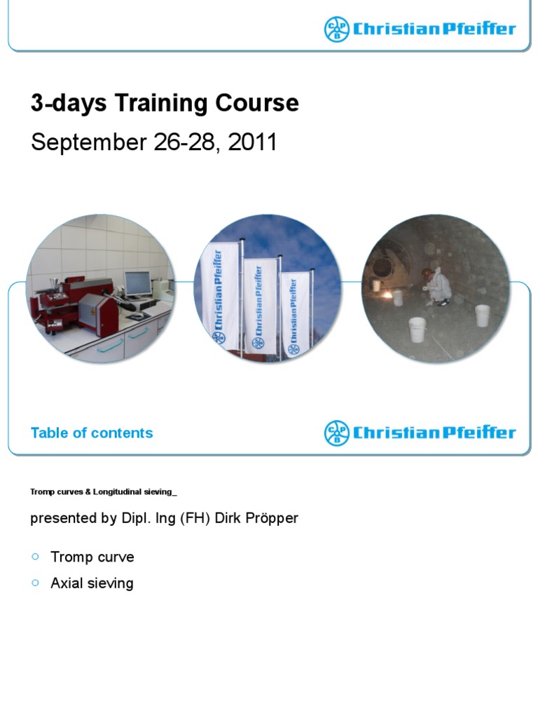 Cpb-Sem2011-P11-Axial Sampling and Tromp Curve | PDF | Particle Size ...
