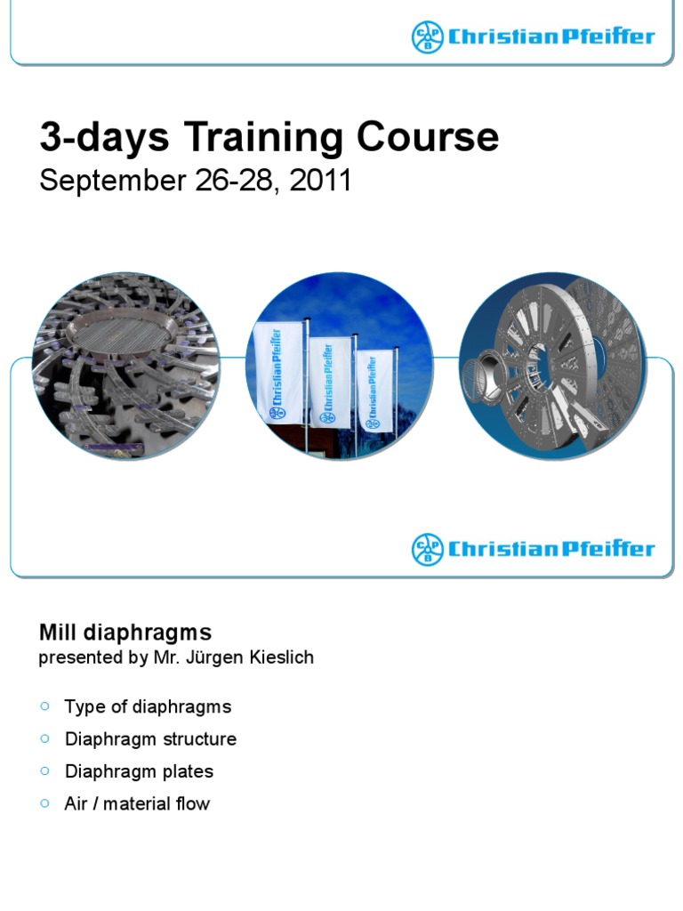 3-Days Training Course: September 26-28, 2011 | PDF | Industrial ...