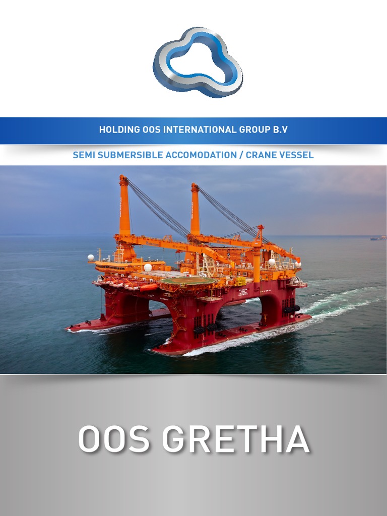 Brochure OOS Gretha REV2.1 PDF | PDF | Crane (Machine) | Anchor