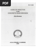 Irc 21 | PDF | Concrete | Reinforced Concrete