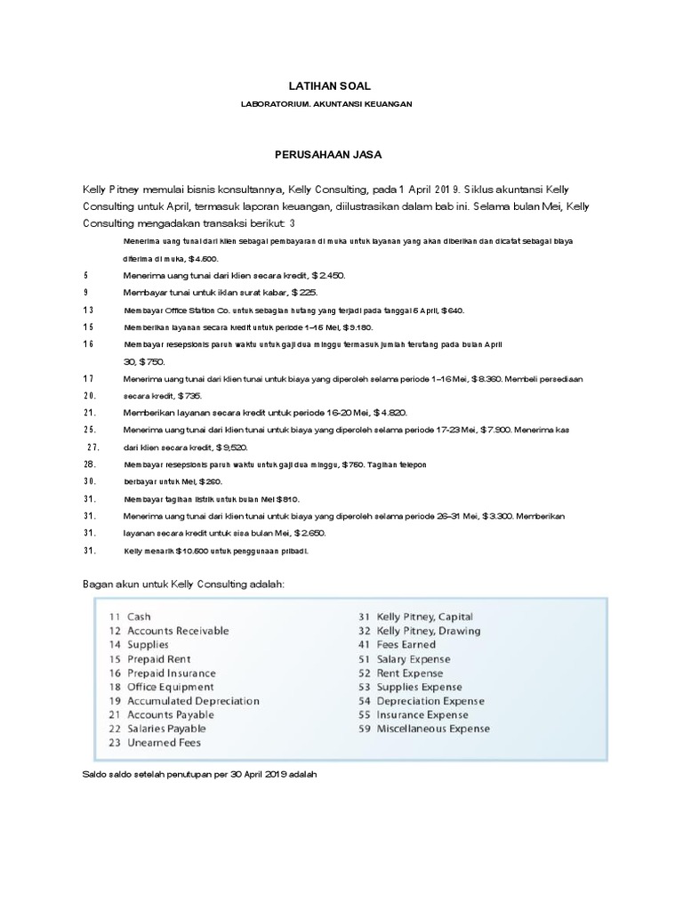 Latihan Soal Lab Keuangan | PDF