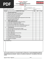 Hydraulic Jack Inspection Form: Choose A Type of Inspection | PDF