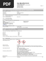 Epoxy Resin Safety Data Sheet | PDF | Toxicity | Dangerous Goods