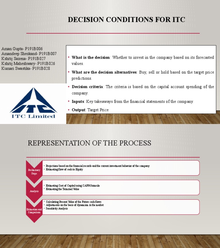 Decision Conditions For Itc: Values | PDF