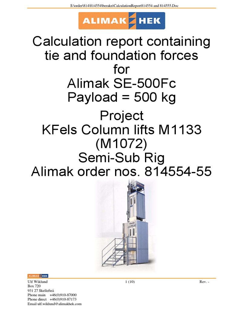 CalculationReport PDF | PDF | Gear | Beam (Structure)