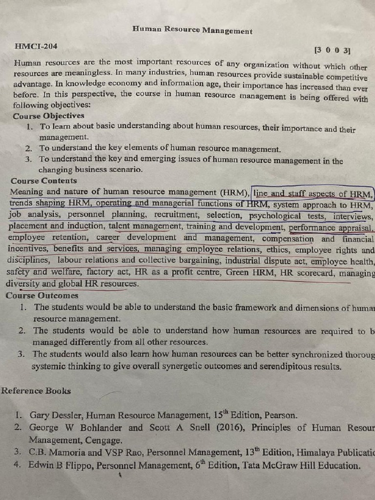 Human Resource Management | PDF