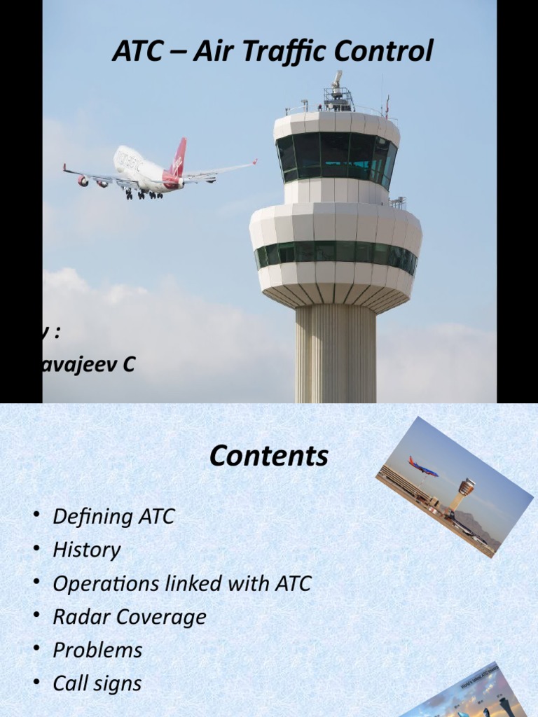 ATC - Air Traffic Control | PDF | Air Traffic Control | Airport