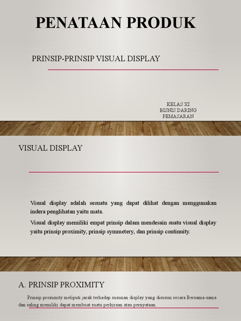 Prinsip Proximity dalam Visual Display | PDF