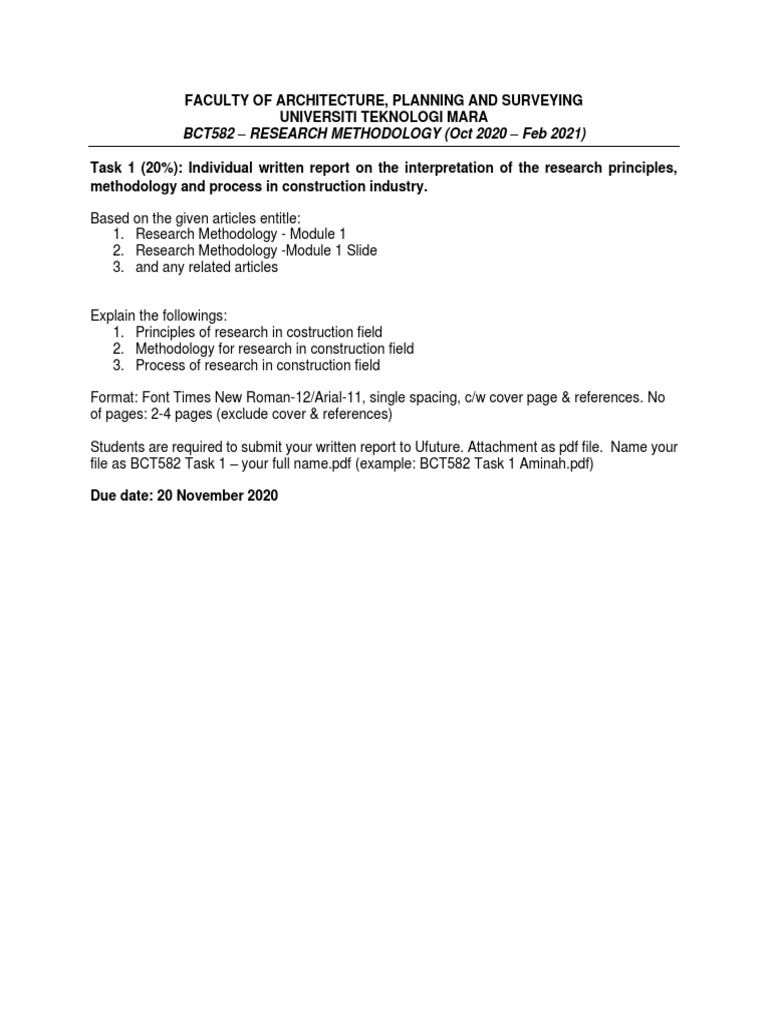 BCT582 Assignment Handout 1 Oct 2020 PDF | PDF | Art | Computers