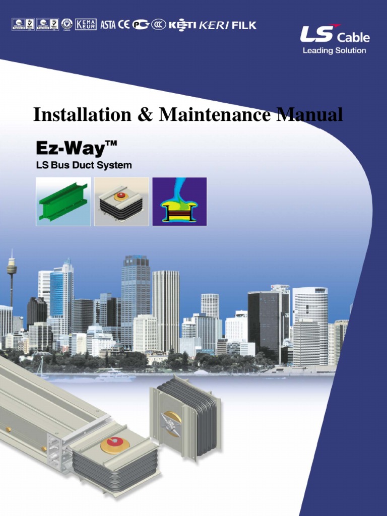 Busway Installation & Maintenance Guide | PDF | Nut (Hardware) | Screw