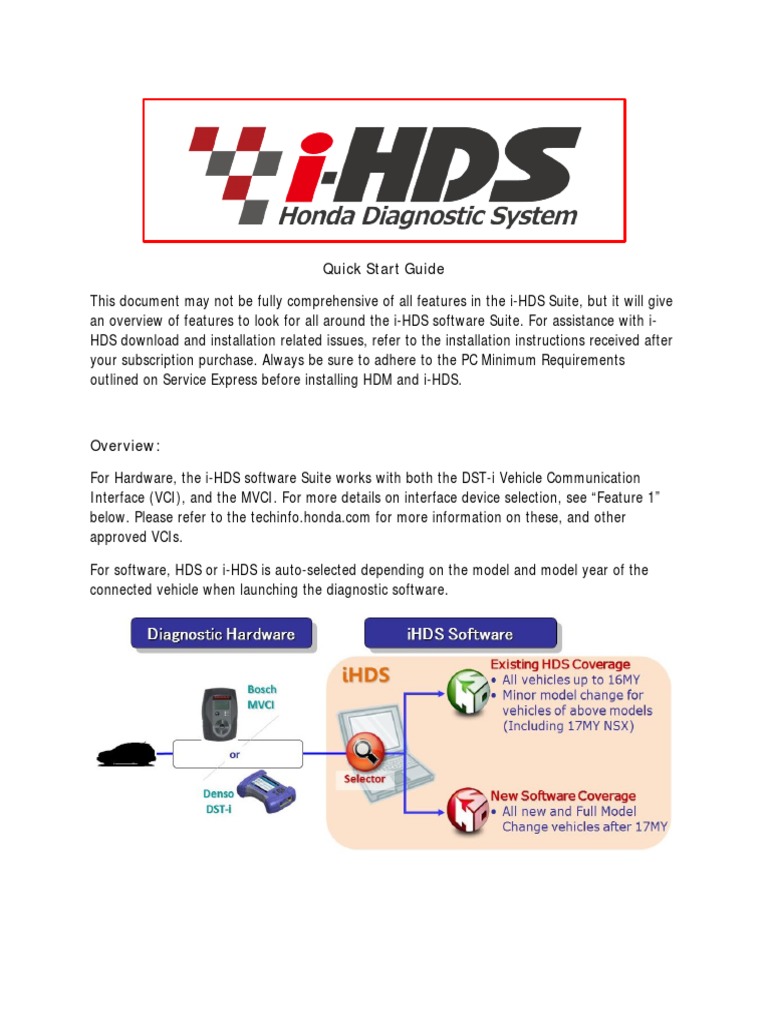 i-HDS - QuickStartGuide - IRF | PDF | Menu (Computing) | Icon (Computing)