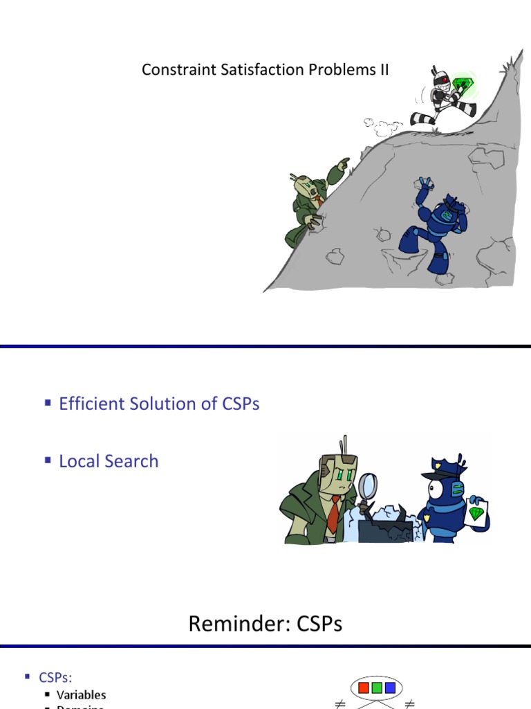 Constraint Satisfaction Problems II | PDF | Theoretical Computer Science | Mathematical Analysis