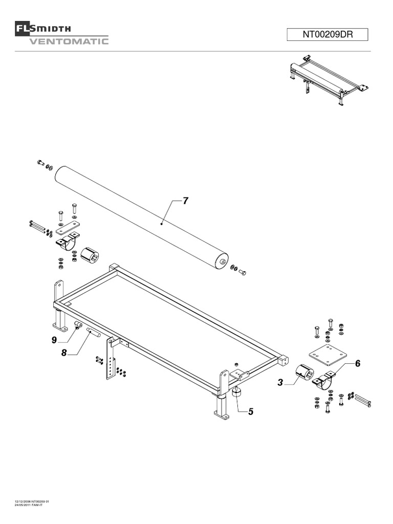 Rodillos Locos Palpadores y Via 1 y 2 | PDF