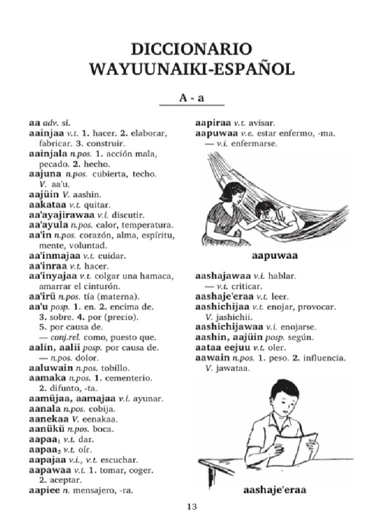 Diccionario Wayuu | PDF