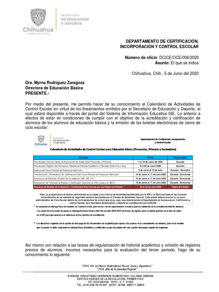 Adriana Fierro DCICE OCE 006 2020 Revisado D Bã¡sica PDF | PDF | Educación primaria | Aprendizaje