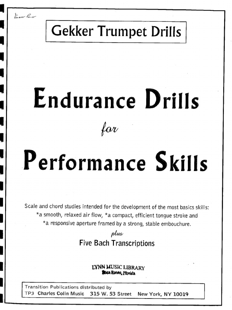 Gekker Endurance Drills PDF | PDF