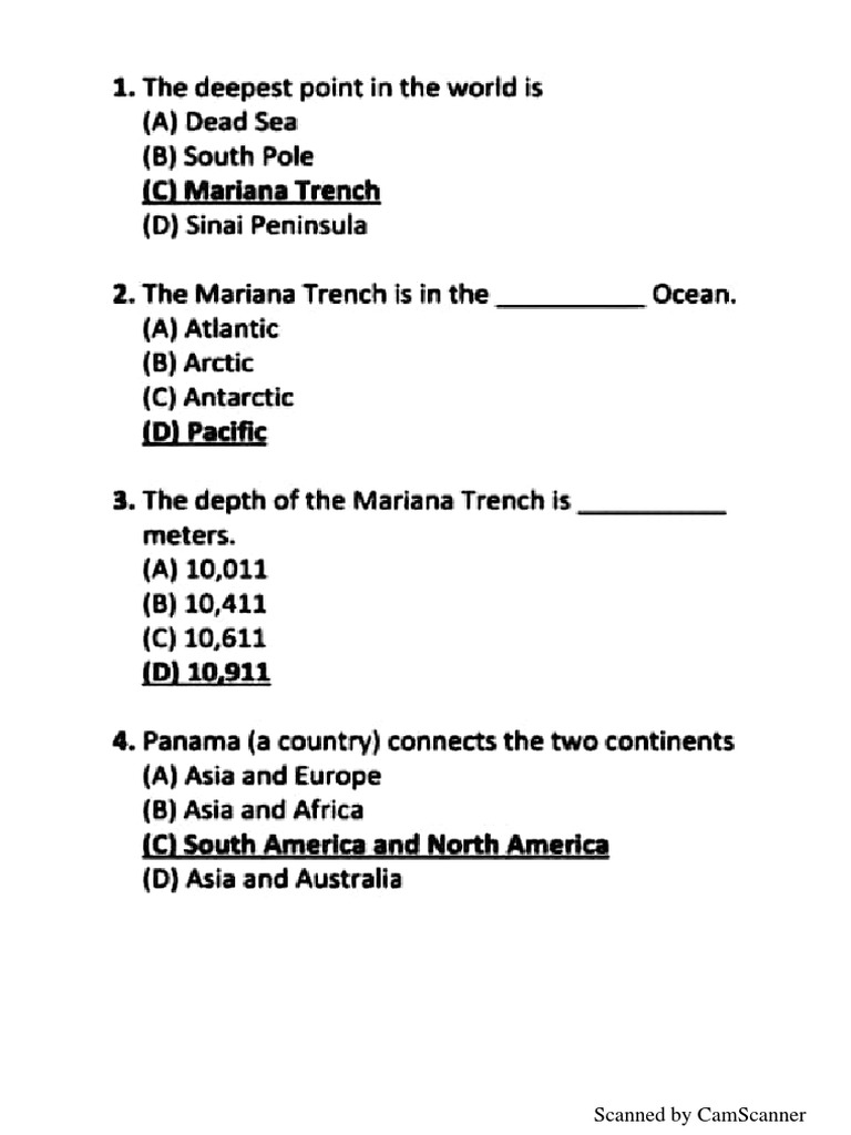 150 General Knowledge MCQs PDF | PDF