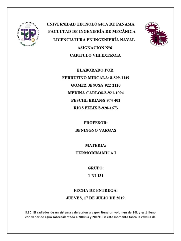 Termo Teoria 3 | PDF | Ejercicio | Calor