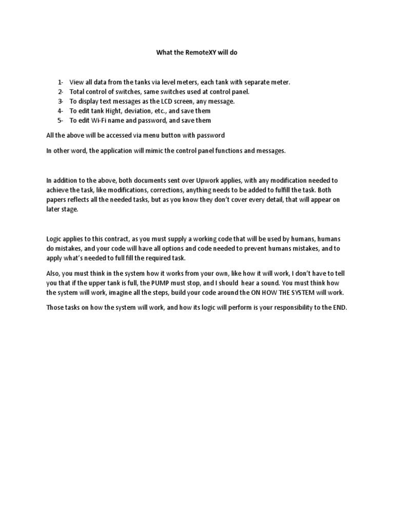 Remote XY | PDF | Technology & Engineering