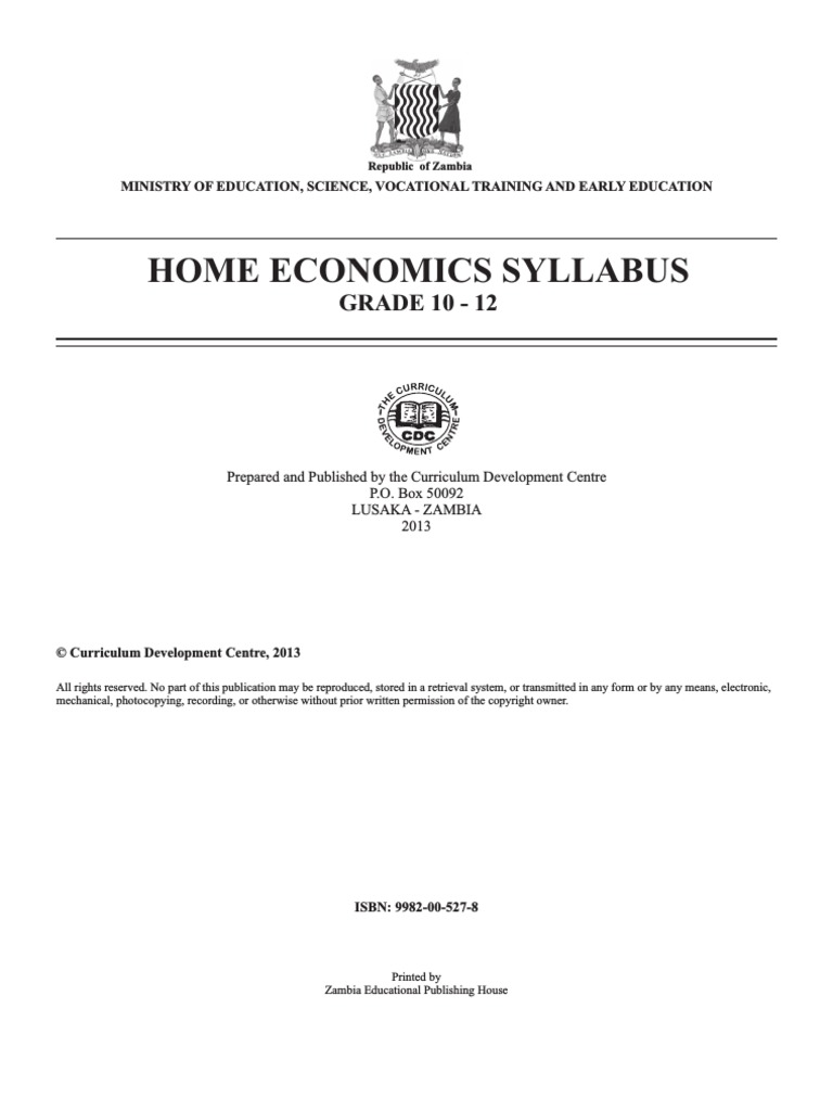HOME ECONOMICS Grade 10 12 PDF | PDF | Home Economics | Flooring
