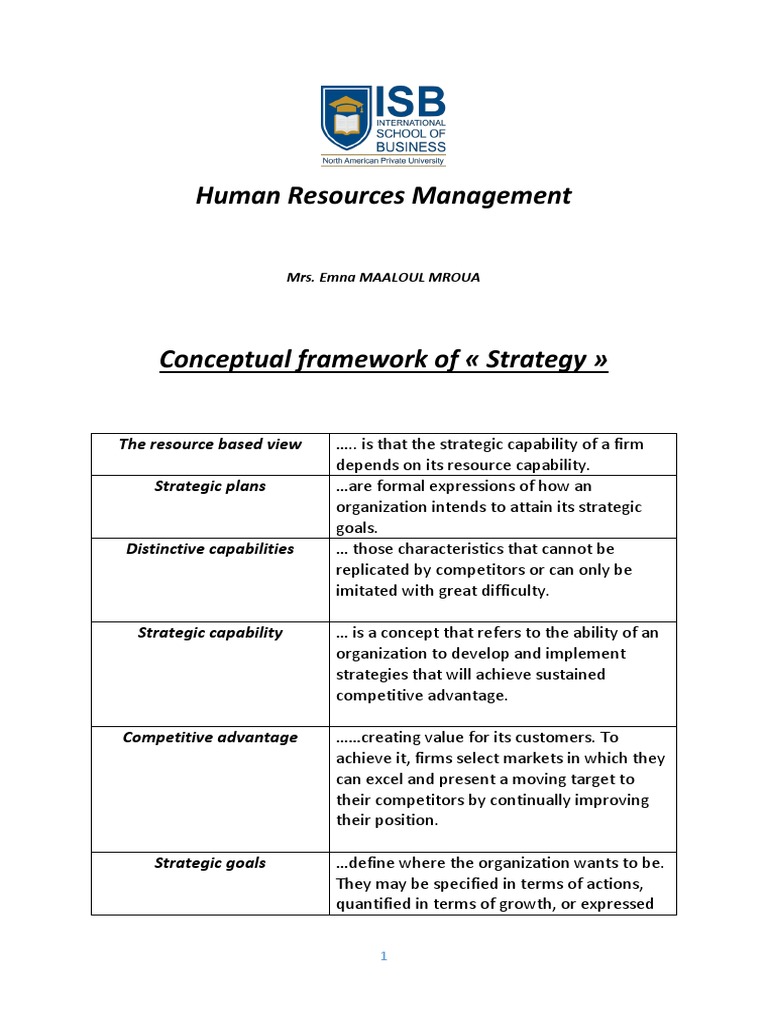 Strategic Management Essentials | PDF | Strategic Management ...